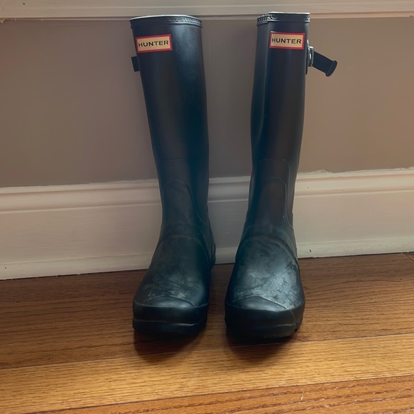 Hunter | Shoes | Tall Matte Black Hunter Boots | Poshmark